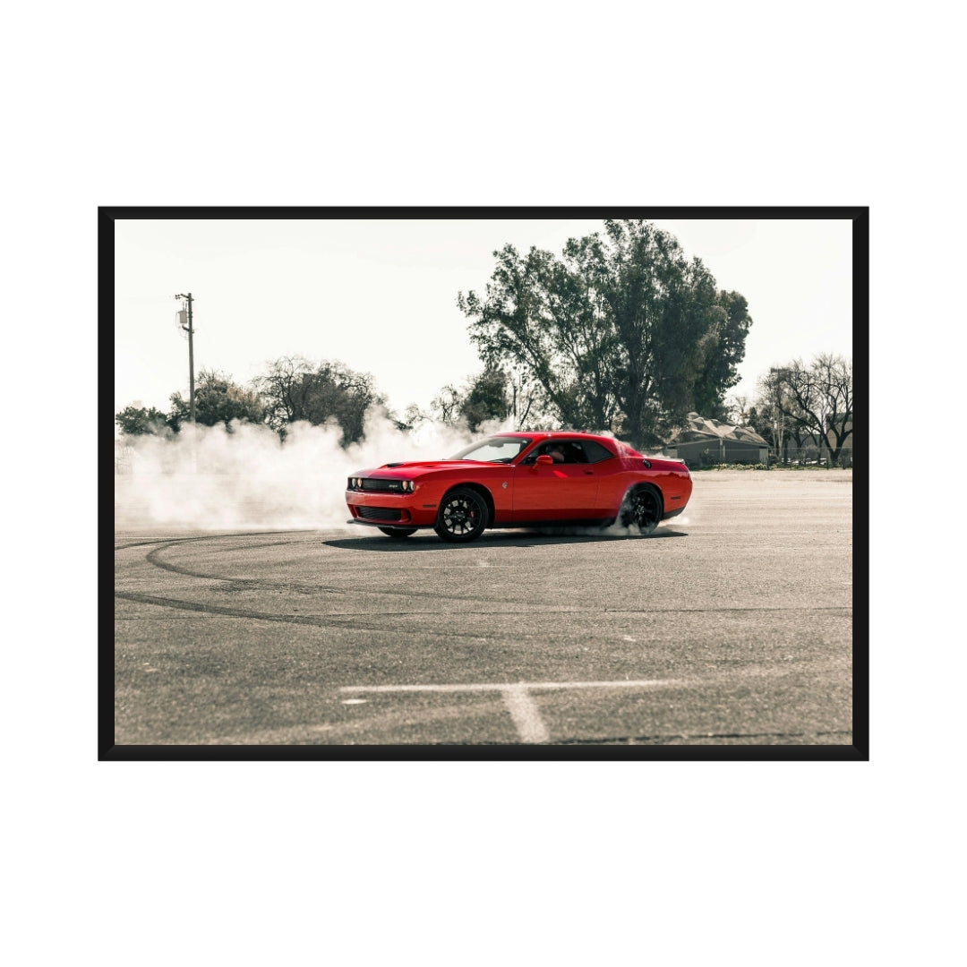 Dodge Challenger Poster – ICONS LEGACY